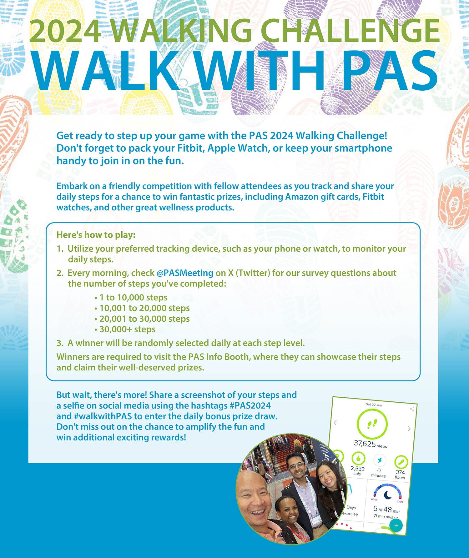 2024 WALKING CHALLENGE – PAS Meeting